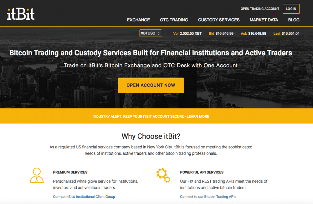 itBit - Coinario.com